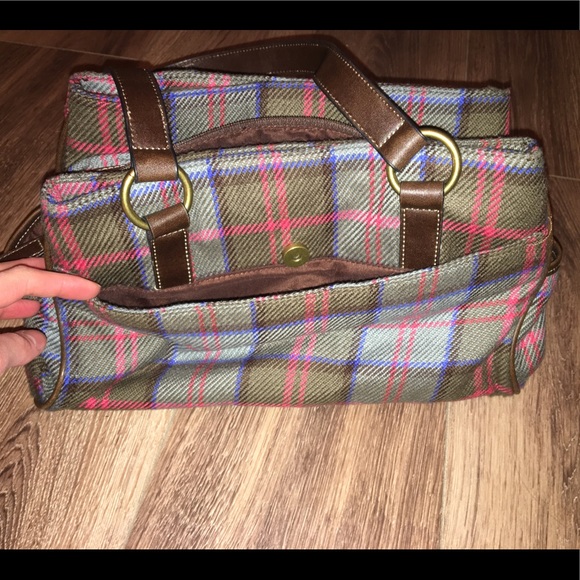 American Living | Bags | American Living Flannel Shoulder Purse | Poshmark